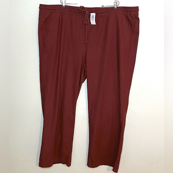 torrid | Pants & Jumpsuits | Torrid New Pullon Wide Leg Stretch Linen ...